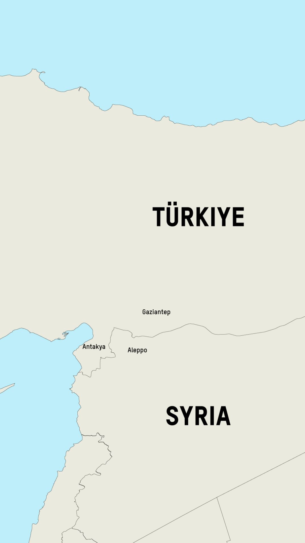 TÜRKIYE AND SYRIA EARTHQUAKE